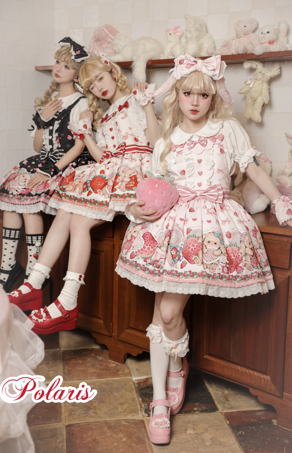 Sweet Lolita Salopette And Dress Set
