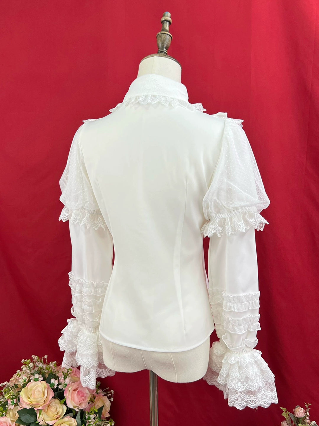 Sweet Lolita Shirt Peter Pan Collar Blouse Detachable Sweet Lolita Shirt Peter Pan Collar Blouse Detachable